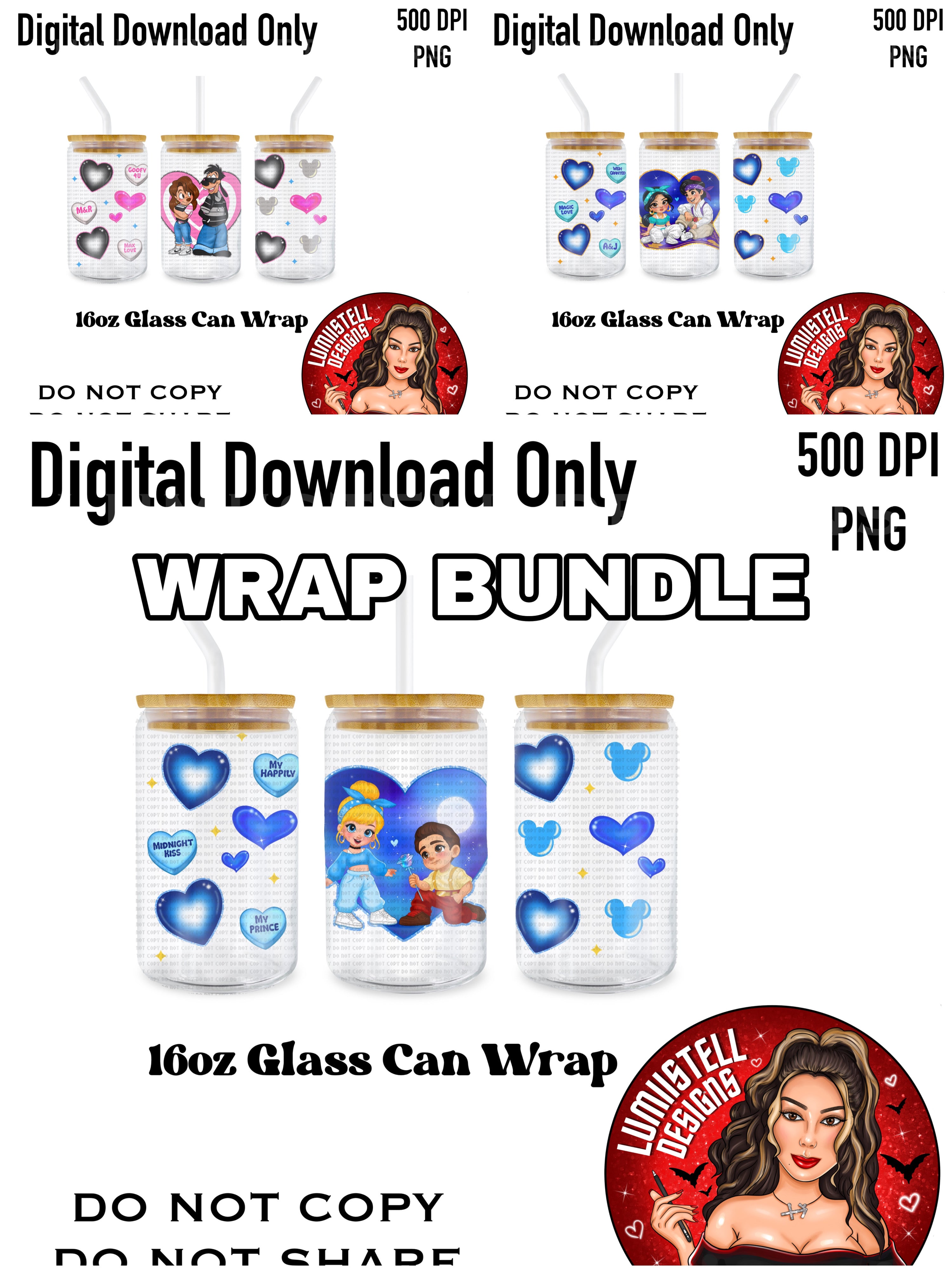 Cholo Valentines Wrap Bundle – LumiistellDesigns