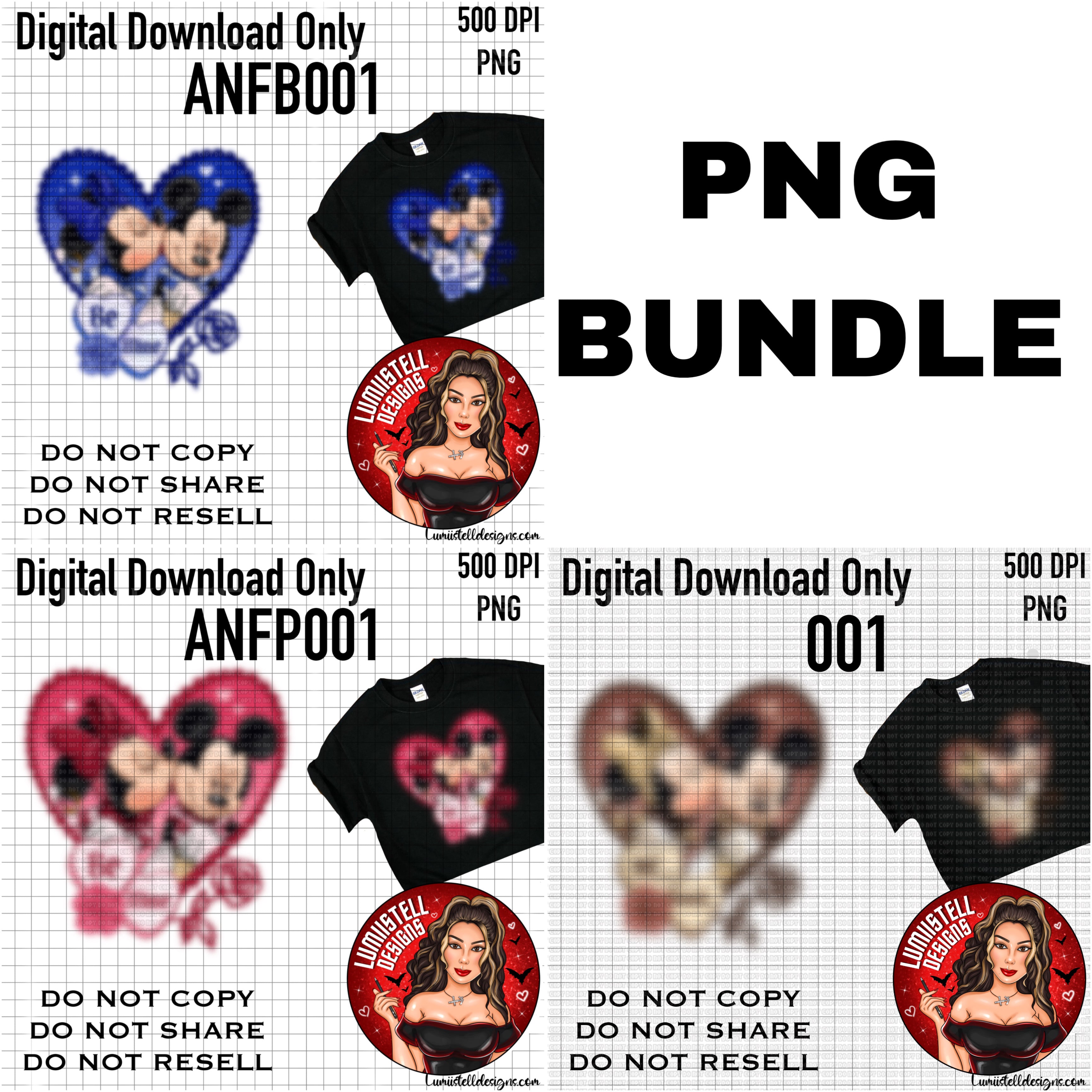 Always N Forever PNG Bundle – LumiistellDesigns