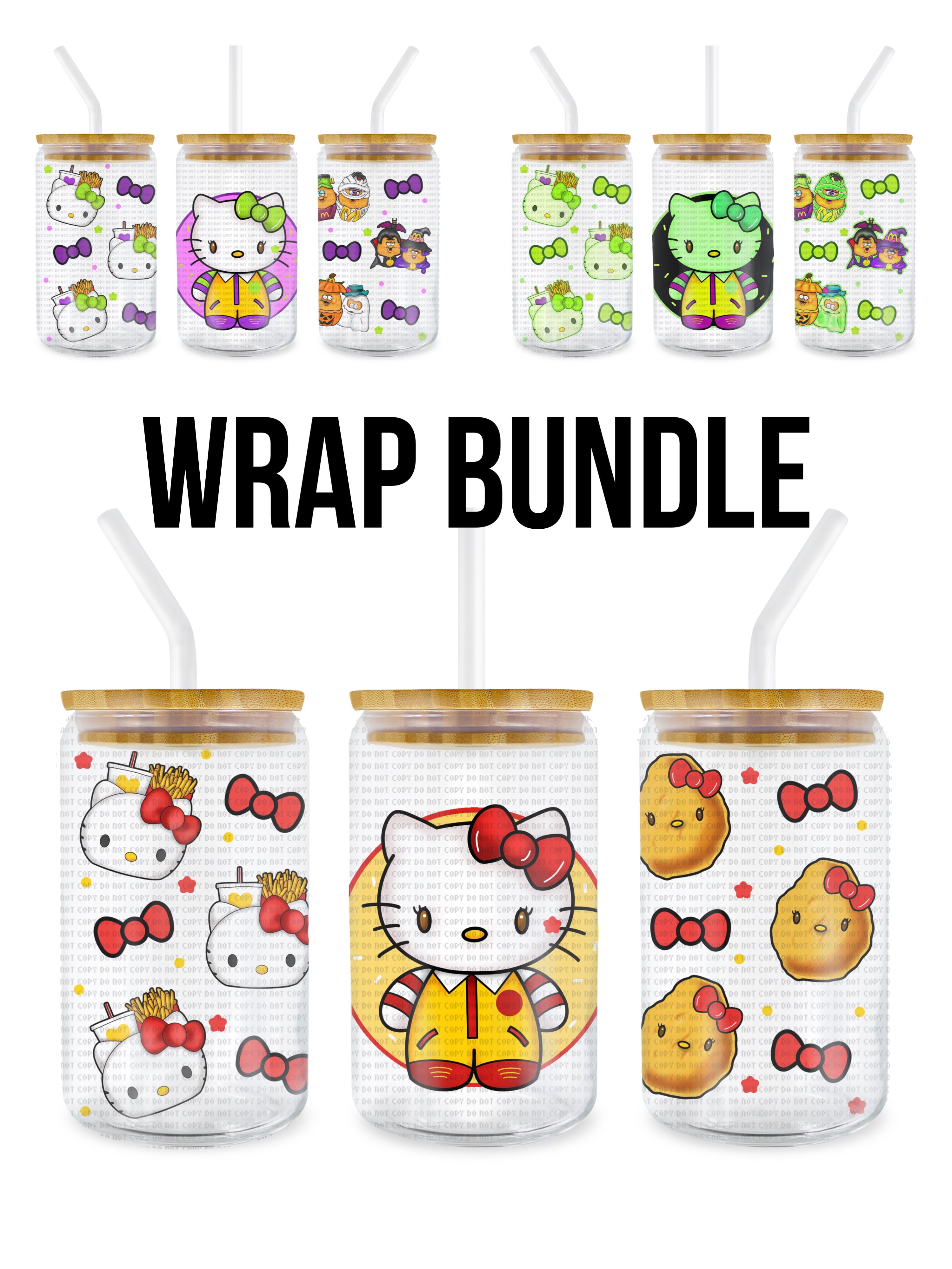 HK MCDs Wrap Bundle – LumiistellDesigns