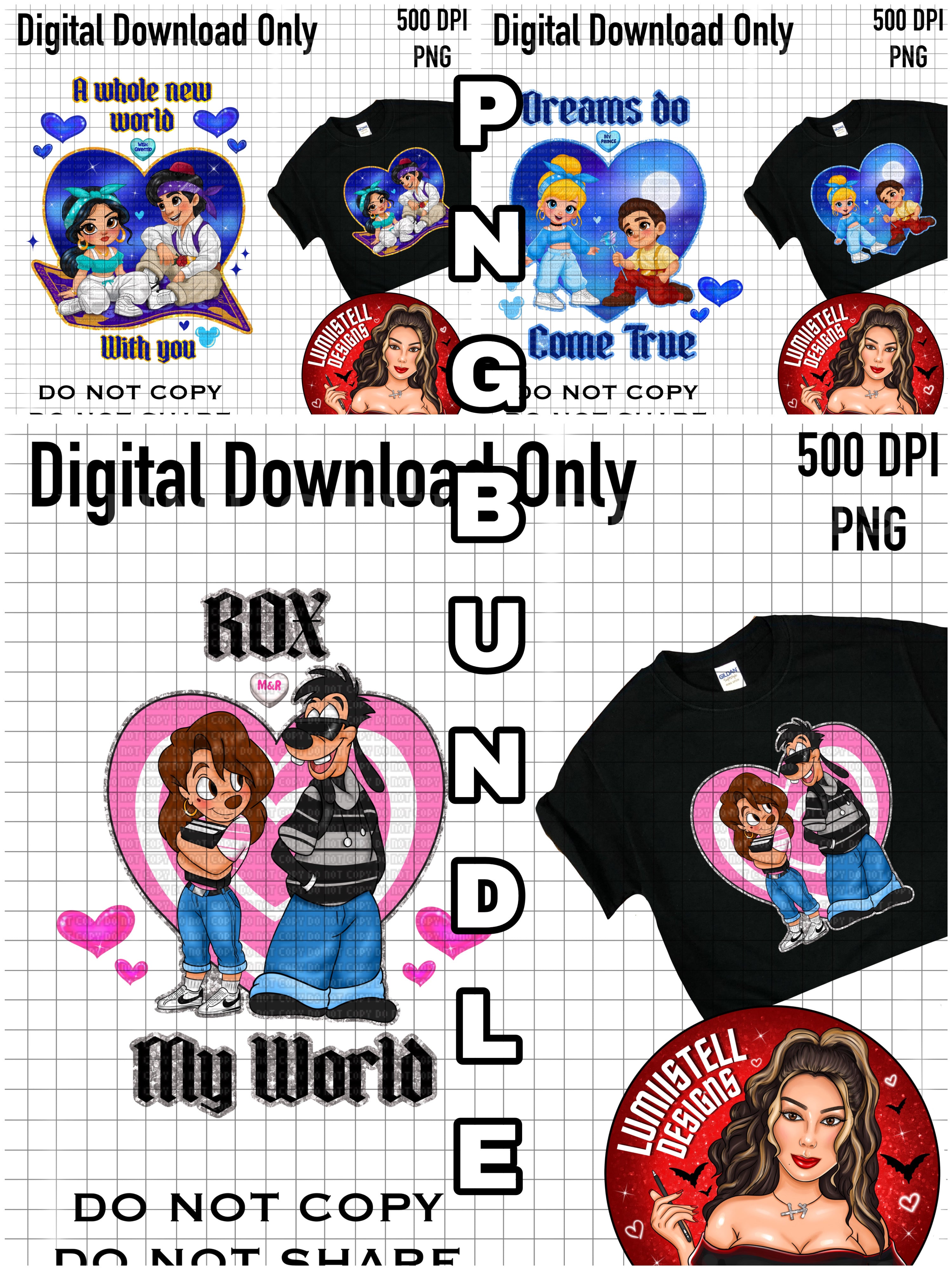 Cholo Valentines PNG Bundle – LumiistellDesigns