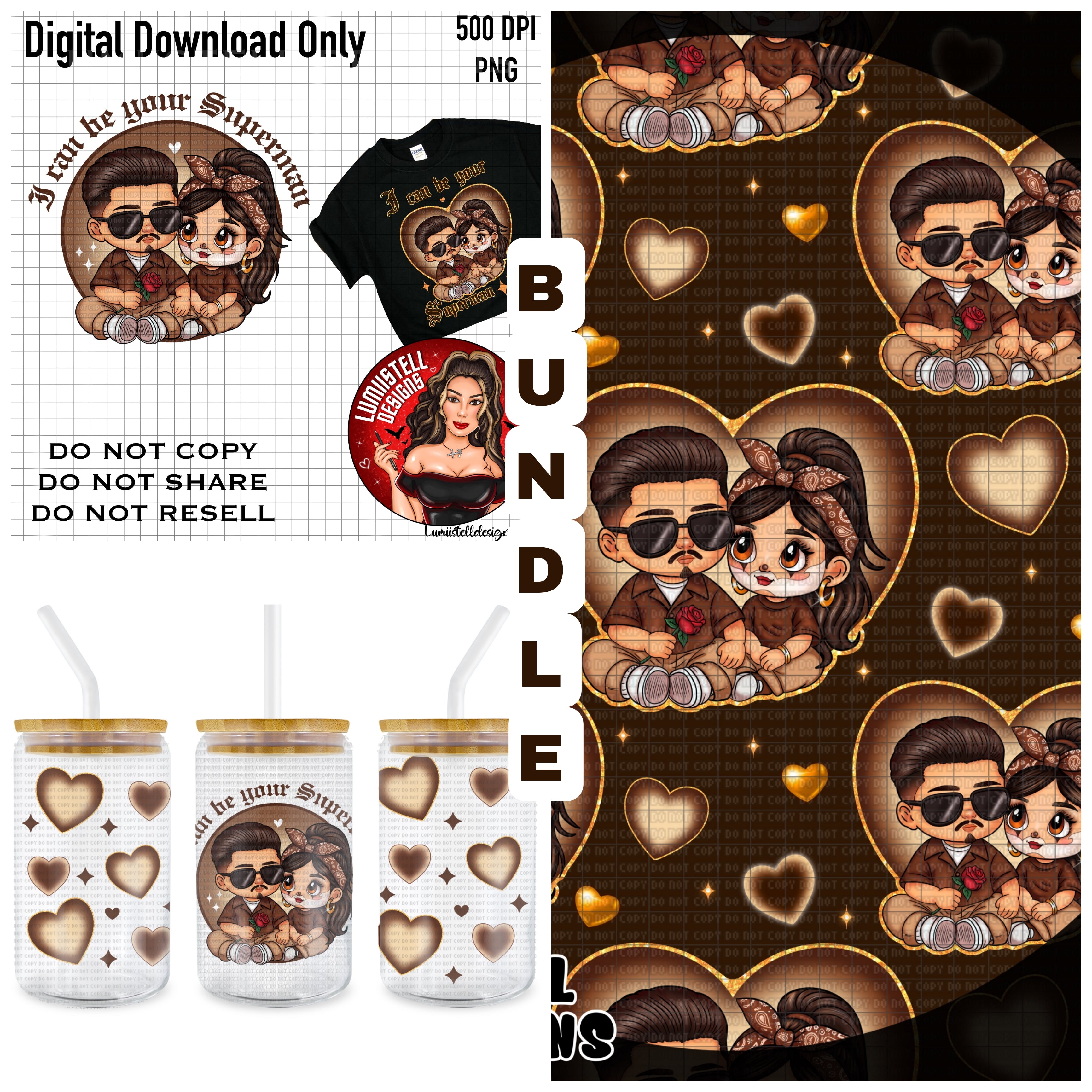 PM Chicano Couple Bundle – LumiistellDesigns
